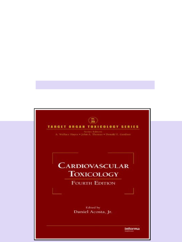 (Ebook) Cardiovascular Toxicology, Fourth Edition (Target Organ ...
