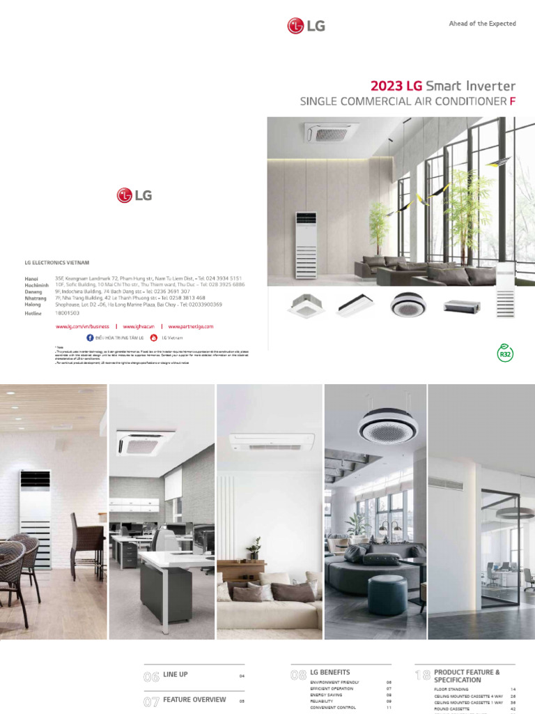 LG Air Conditioner Specifications & Benefits | PDF