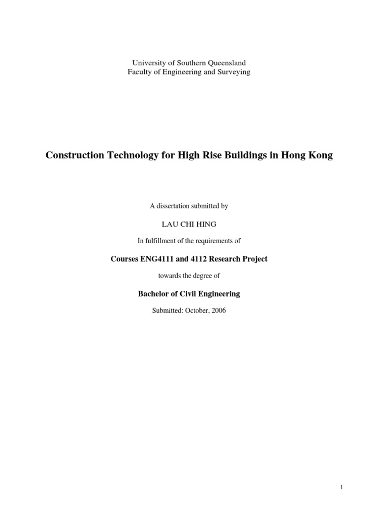 LAU Chi-Hing 2006 | PDF | Prestressed Concrete | Deep Foundation