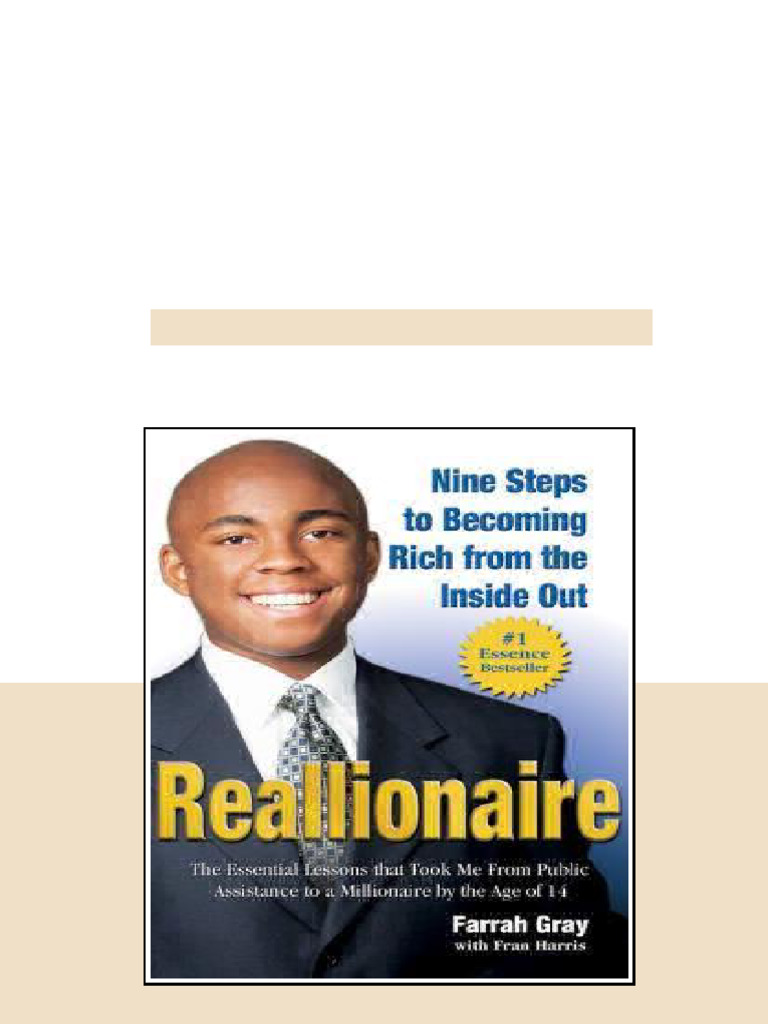 Reallionaire Nine Steps To Becoming Rich From The Inside Out Paperback ...