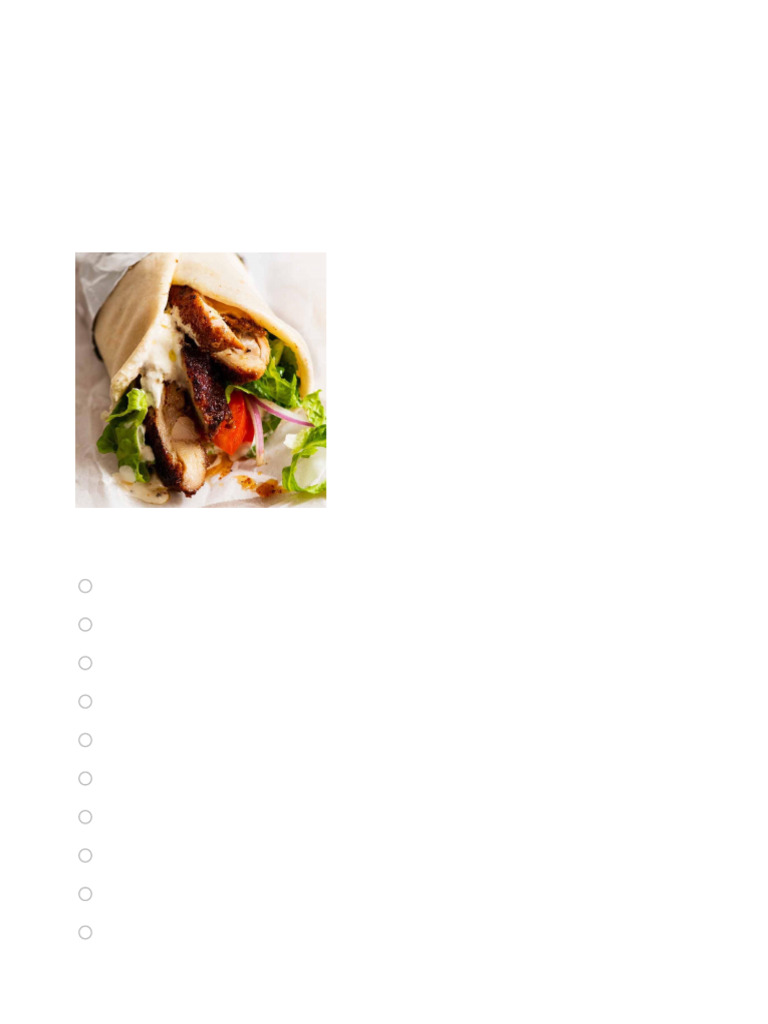 Chicken Shawarma + Bowls.pdf | PDF | Asian Cuisine | Western Cuisine