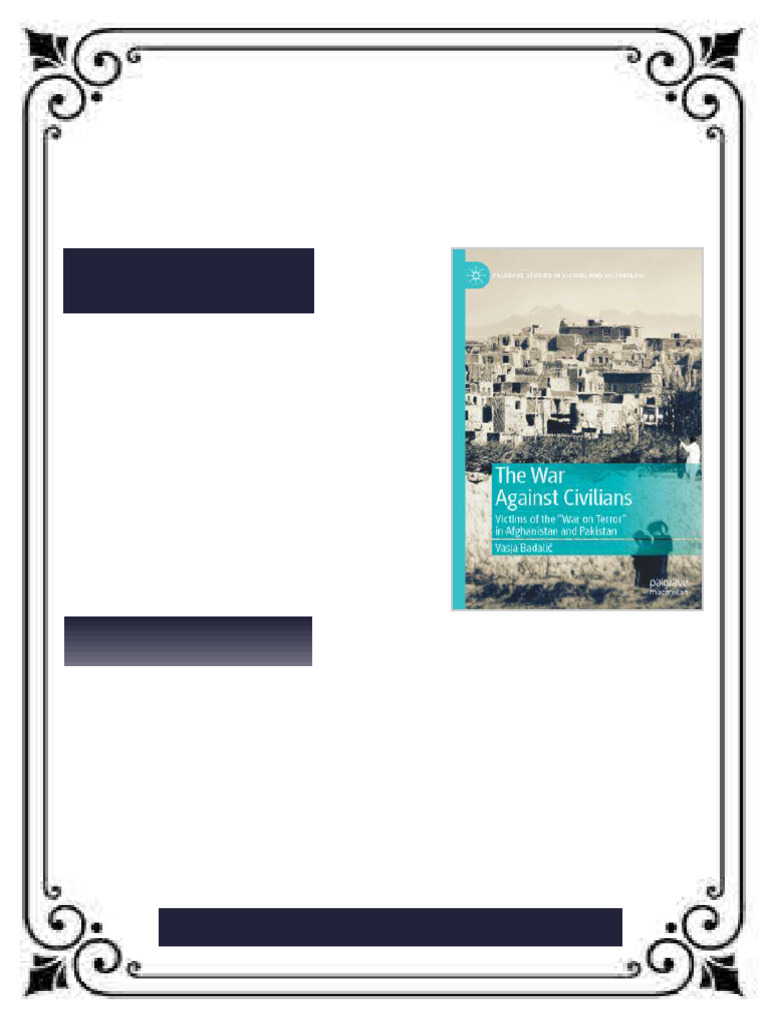 The War Against Civilians: Victims of the “War on Terror” in ...