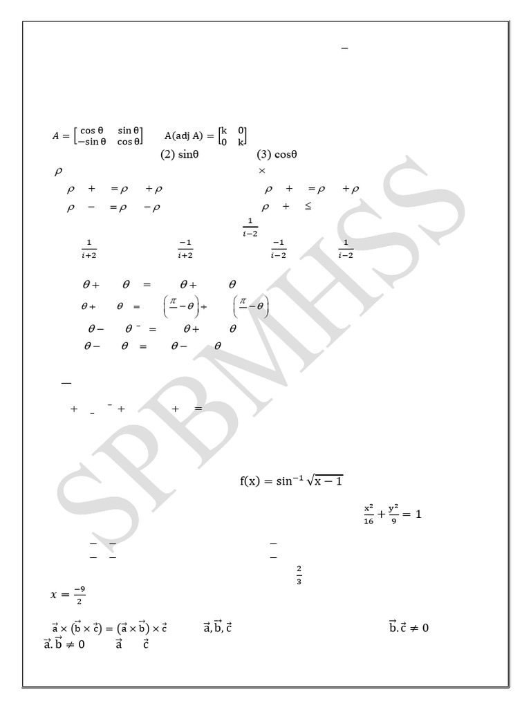 MQP-3 NEW (1) | PDF | Equations | Line (Geometry)