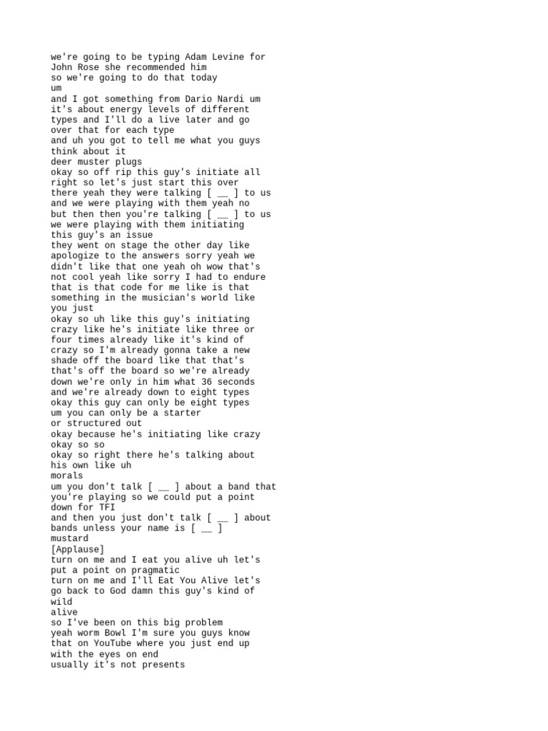 [English (Auto-generated)] Can You Guess Adam Levine's Personality Type ...