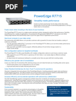 Dell PowerEdge IR7000 & M7725 Overview | PDF | Scalability | Computing
