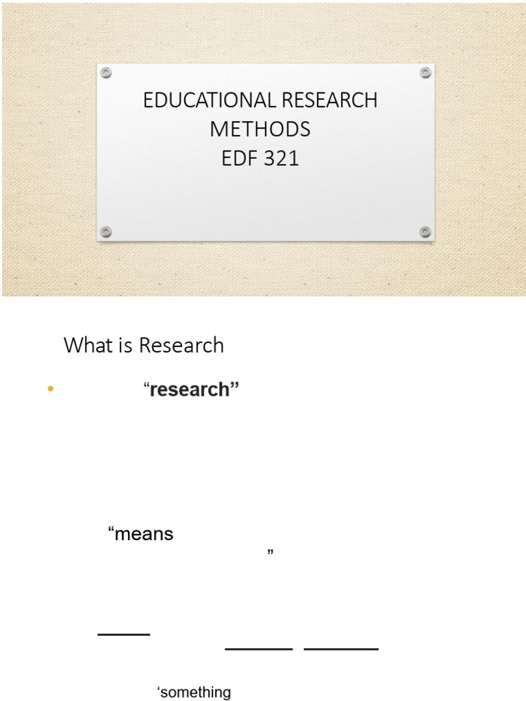 2026 NCE Research Methods | PDF | Quantitative Research | Methodology