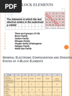 Complete P Block Elements JEE | PDF