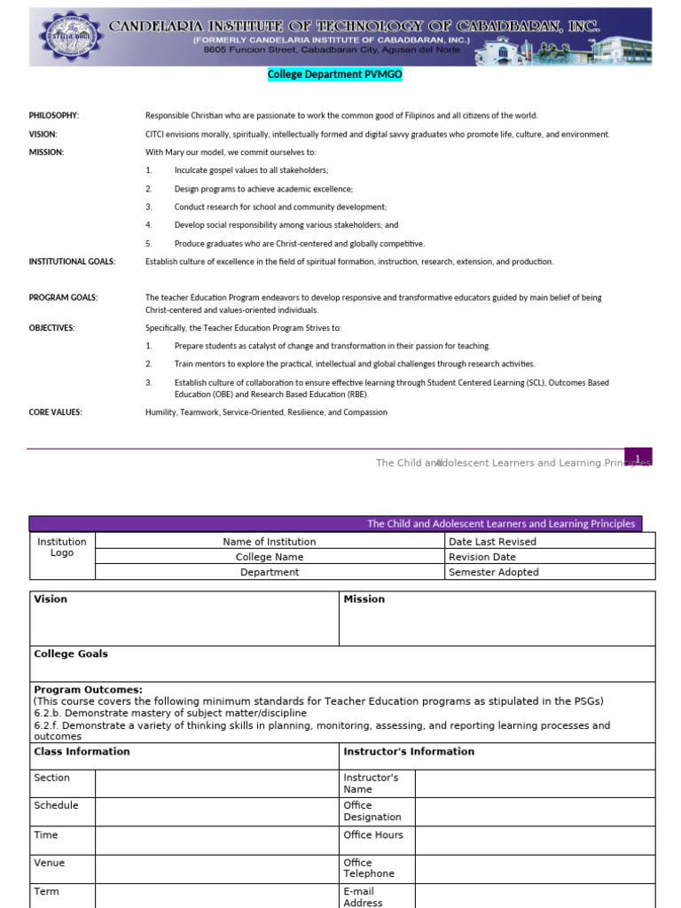 Teacher Education Program Overview | PDF | Learning | Cognitive Development