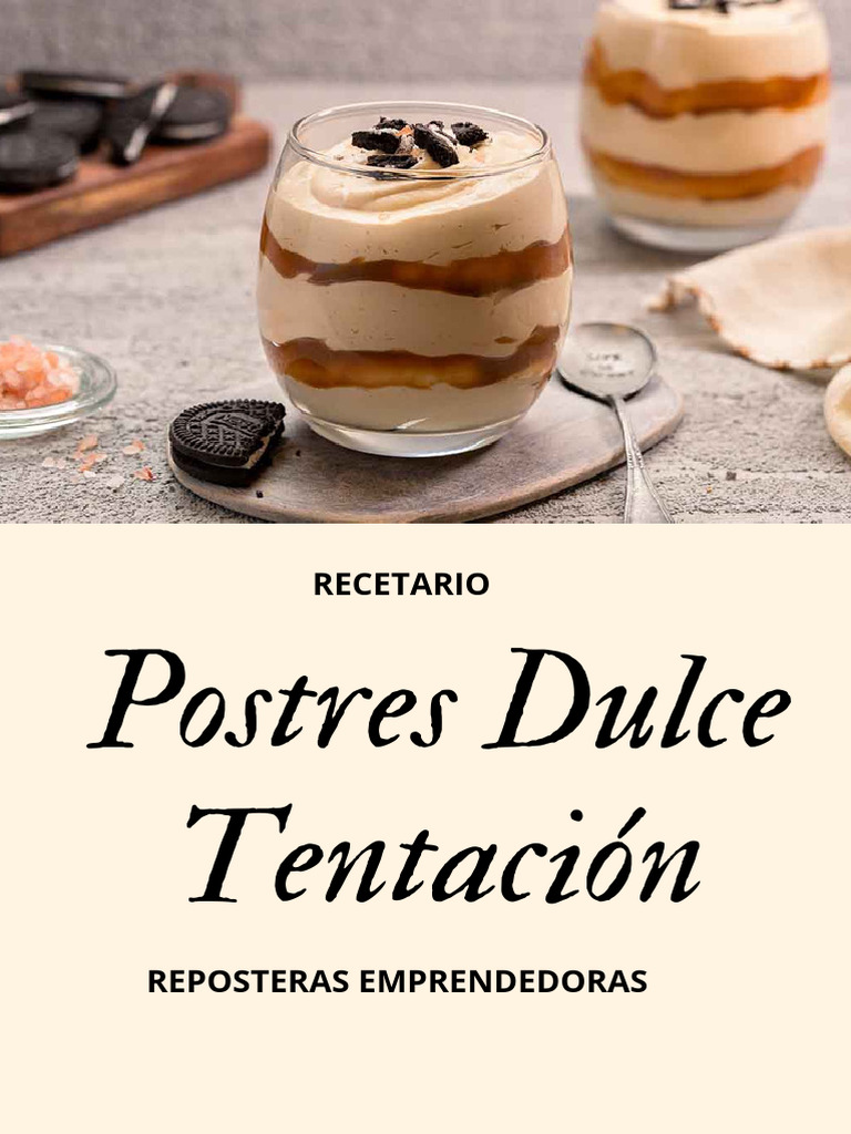 MANUAL DE REPOSTERÍA (1) | PDF | Confitería | Postres
