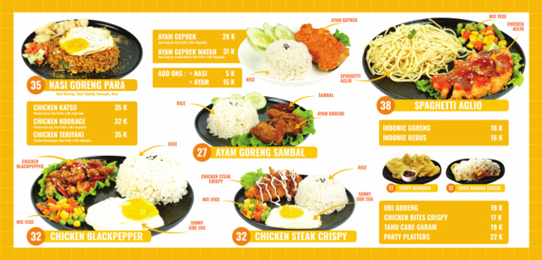 Menu Makanan para Space - Ok | PDF