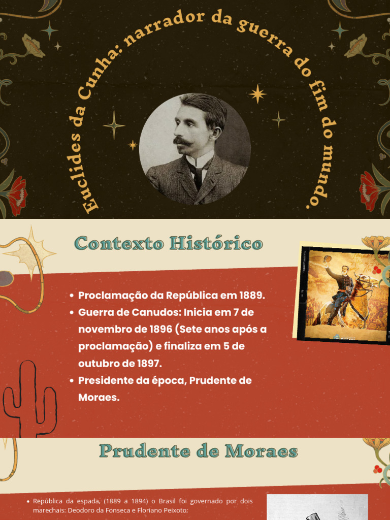 Euclides Da Cunha Narrador Da | PDF | Brasil