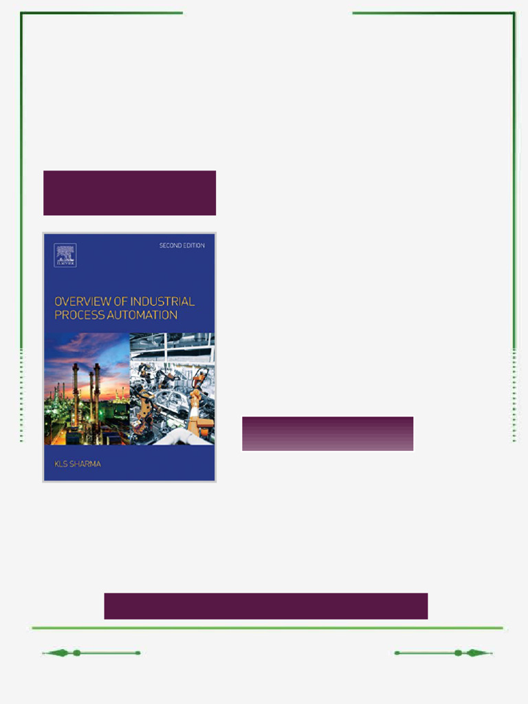 Overview of Industrial Process Automation 2nd Edition K.L.S. Sharma ...