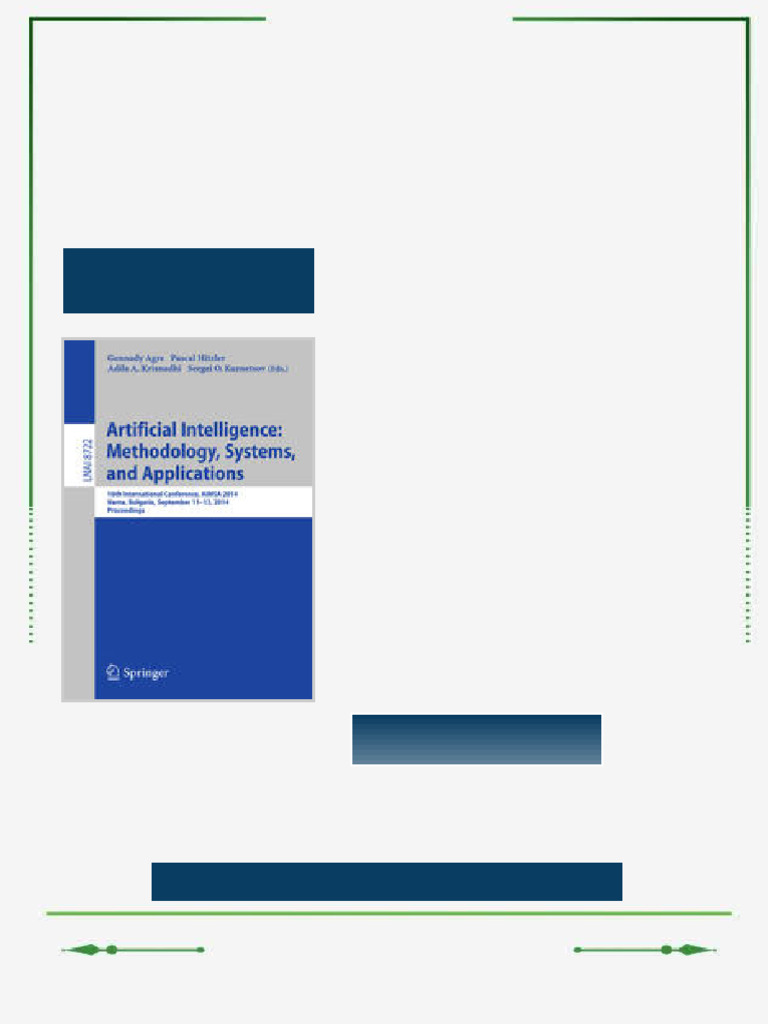 Artificial Intelligence Methodology Systems and Applications 16th ...