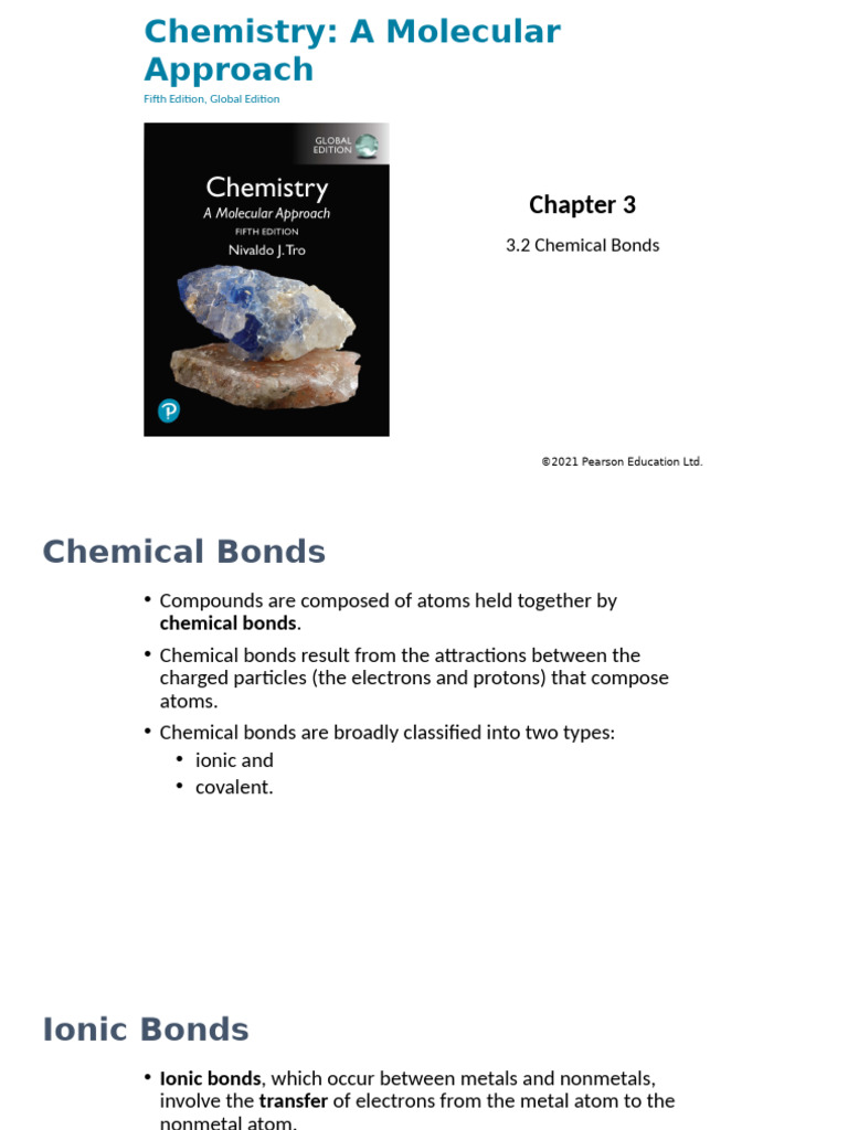 3.2 Chemical Bonds | PDF