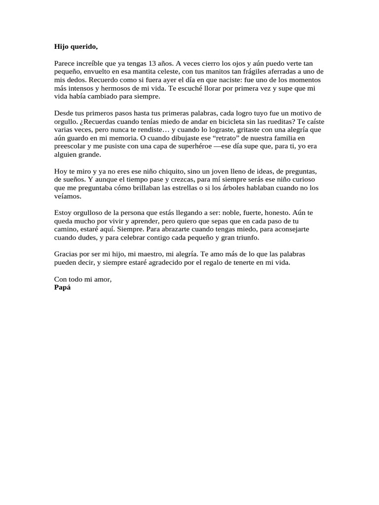 CARTA A MAX | PDF