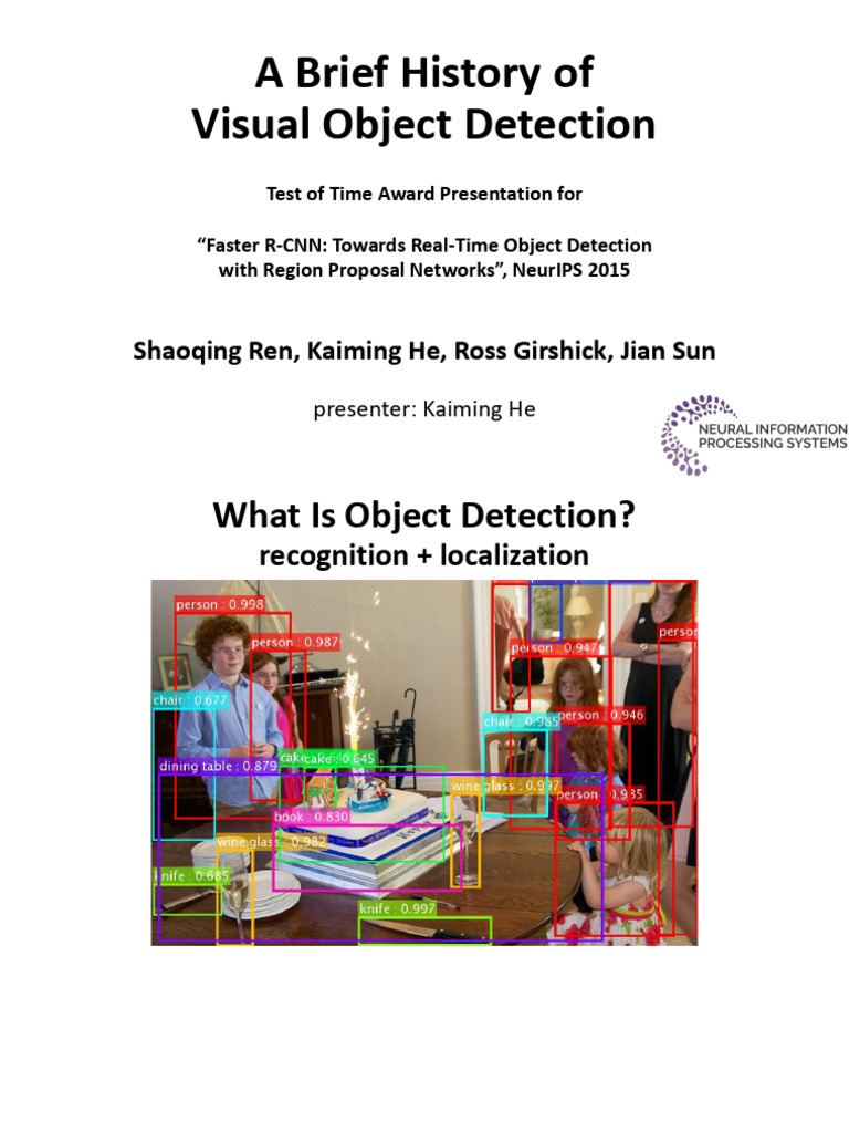 Evolution of Visual Object Detection | PDF | Artificial Intelligence ...