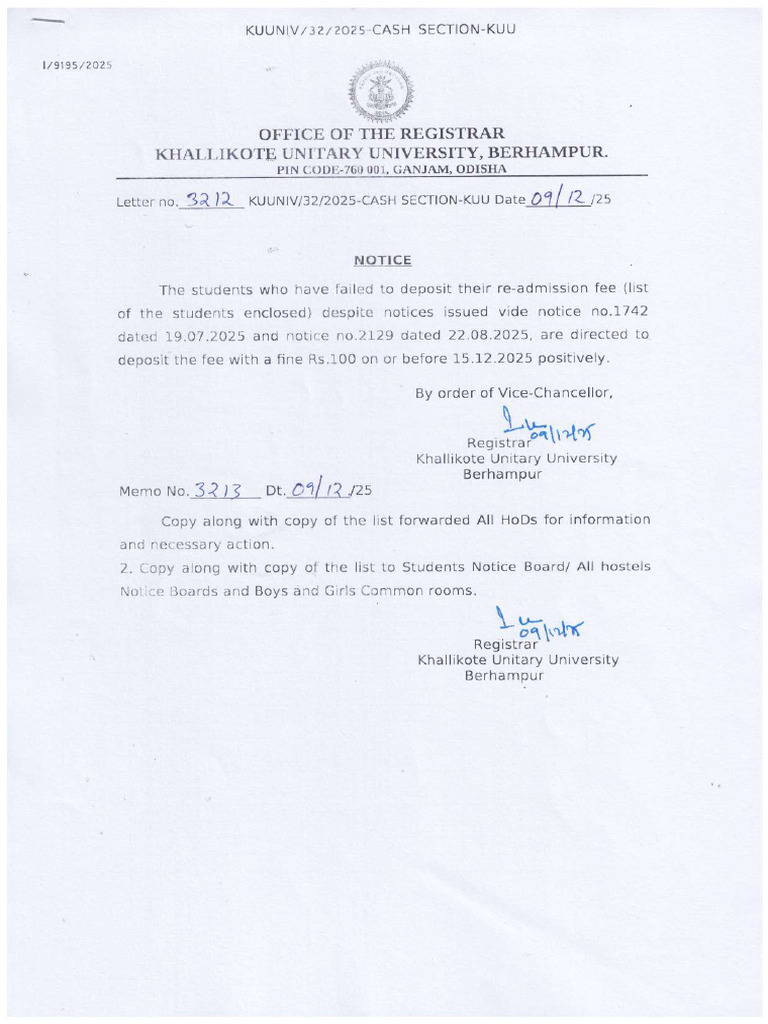 Fees Defaulter Compressed | PDF