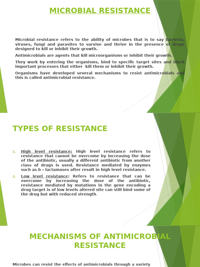 Understanding Antimicrobial Resistance | PDF | Drug Resistance ...