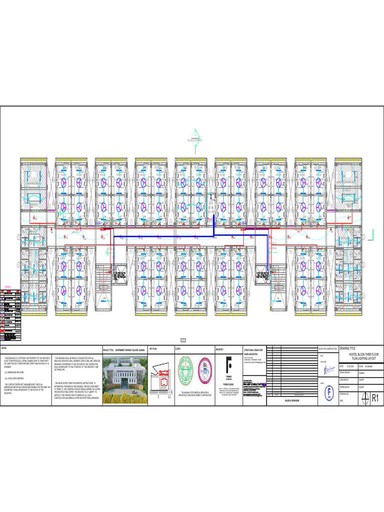 Third Floor Plan Electrical Drawings Page 1 | PDF