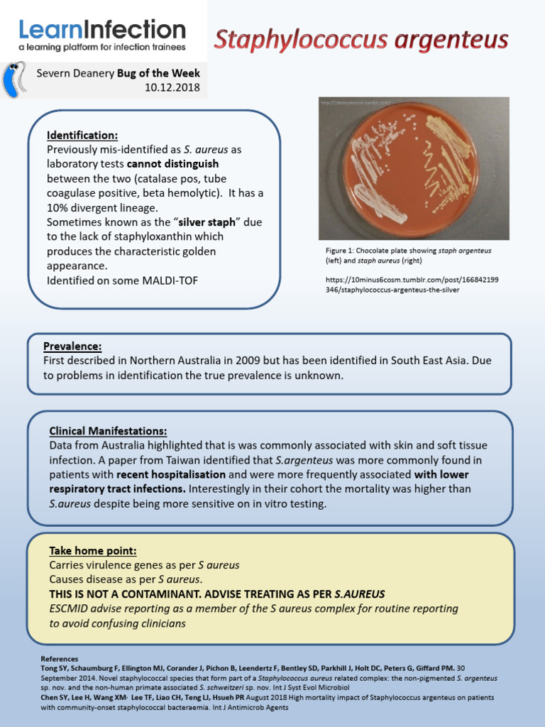 BOTW Staphylococcus Argenteus | PDF