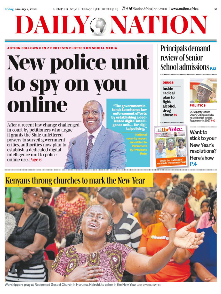 Daily Nation 2026 01 02 | PDF