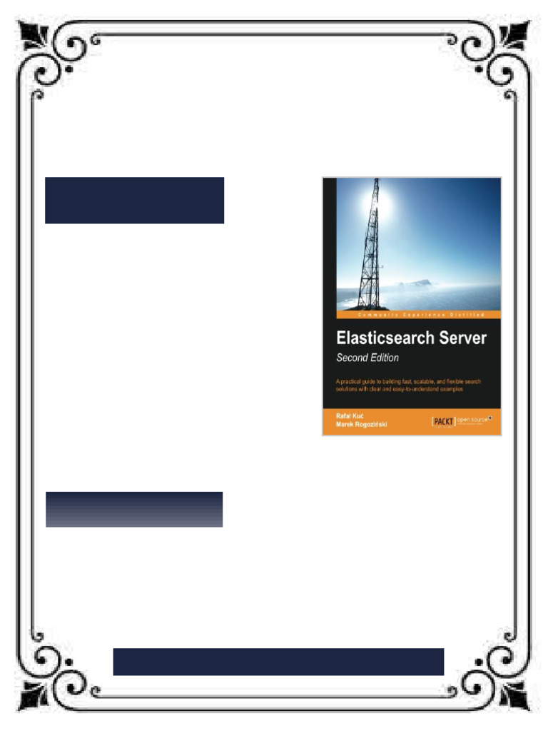 Elasticsearch server a practical guide to building fast scalable and ...