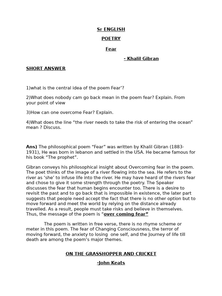 SR English Edited Print Layout | PDF | Poetry