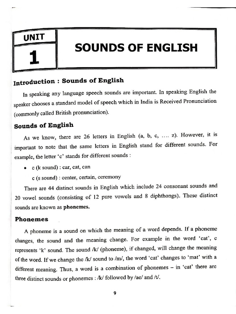 Unit 1 | PDF