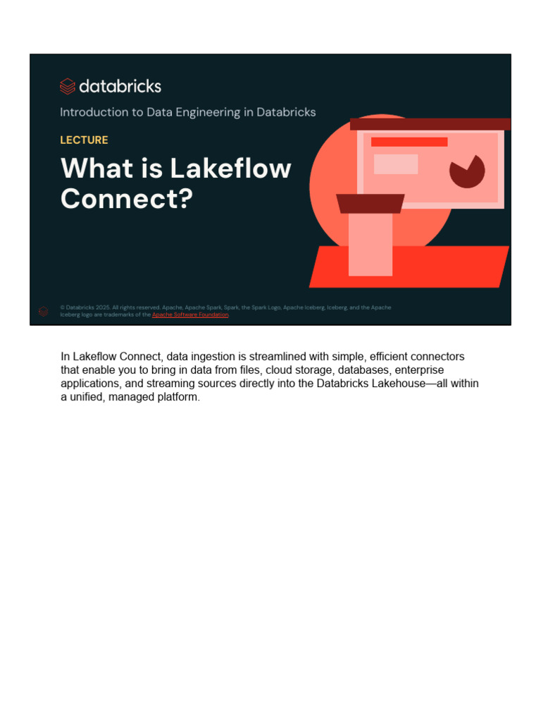 Lakeflow Connect: Streamlined Data Ingestion | PDF | Cloud Computing ...