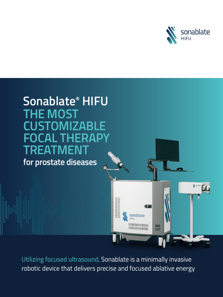 Sonablate: Advanced HIFU for Prostate Treatment | PDF | Radiation ...