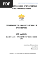 Lab 1: HTML Setup and Testing Guide | PDF | Hyperlink | Html