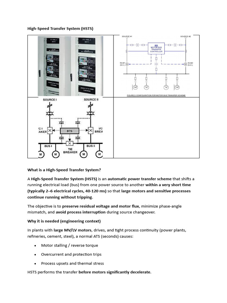 High-Speed Transfer System Overview | PDF | Electrical Engineering ...