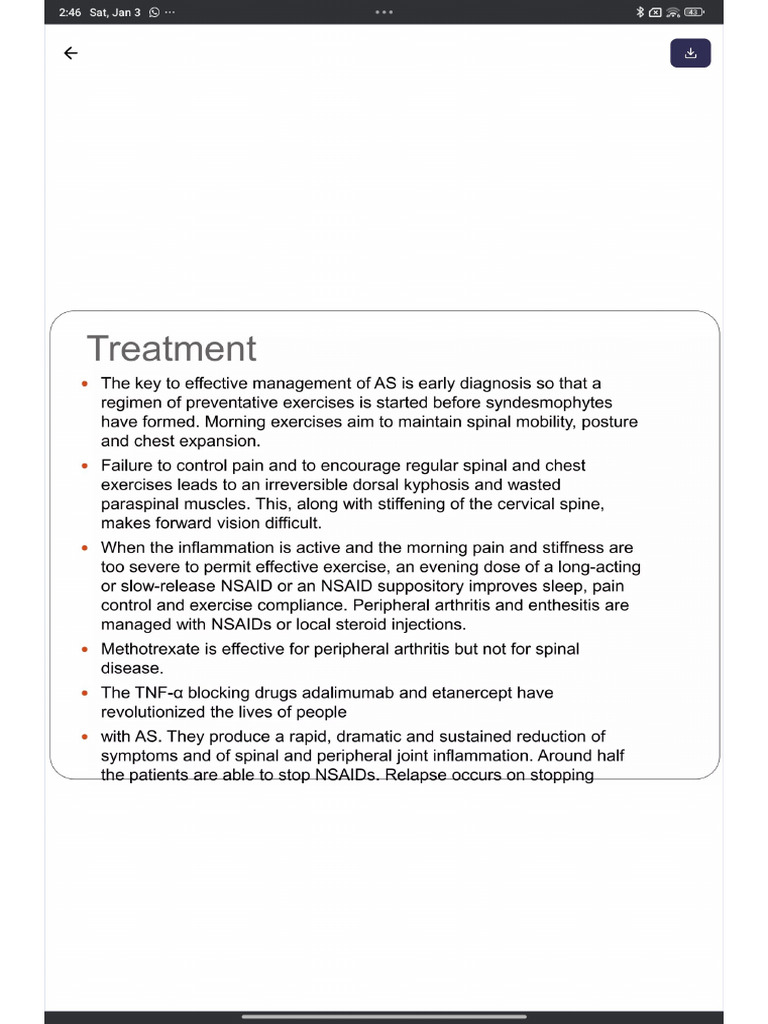 Spond Ylo Arthritis | PDF