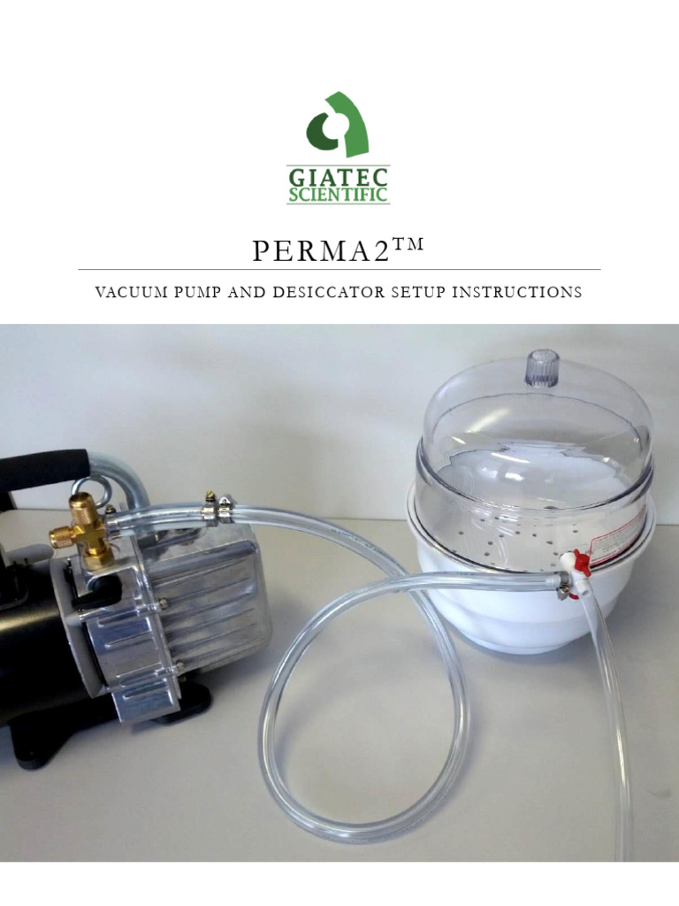 Vacuum Pump and Desiccator Setup v3 | PDF | Vacuum | Physical Quantities