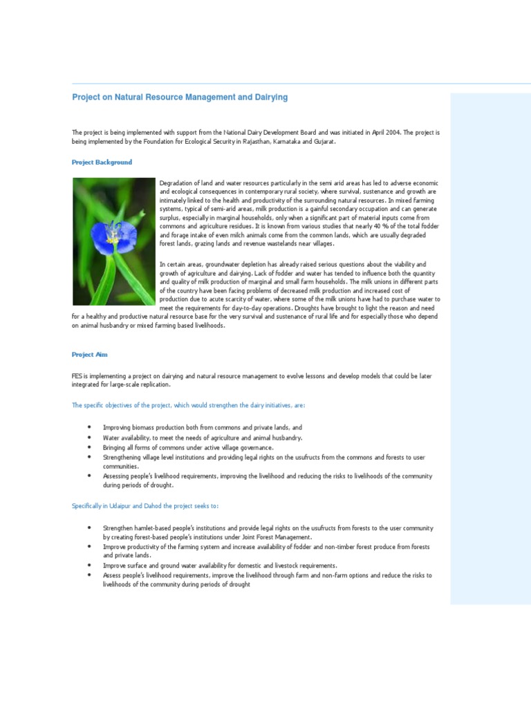 Project Natural Resources | PDF | Water Resources | Agriculture