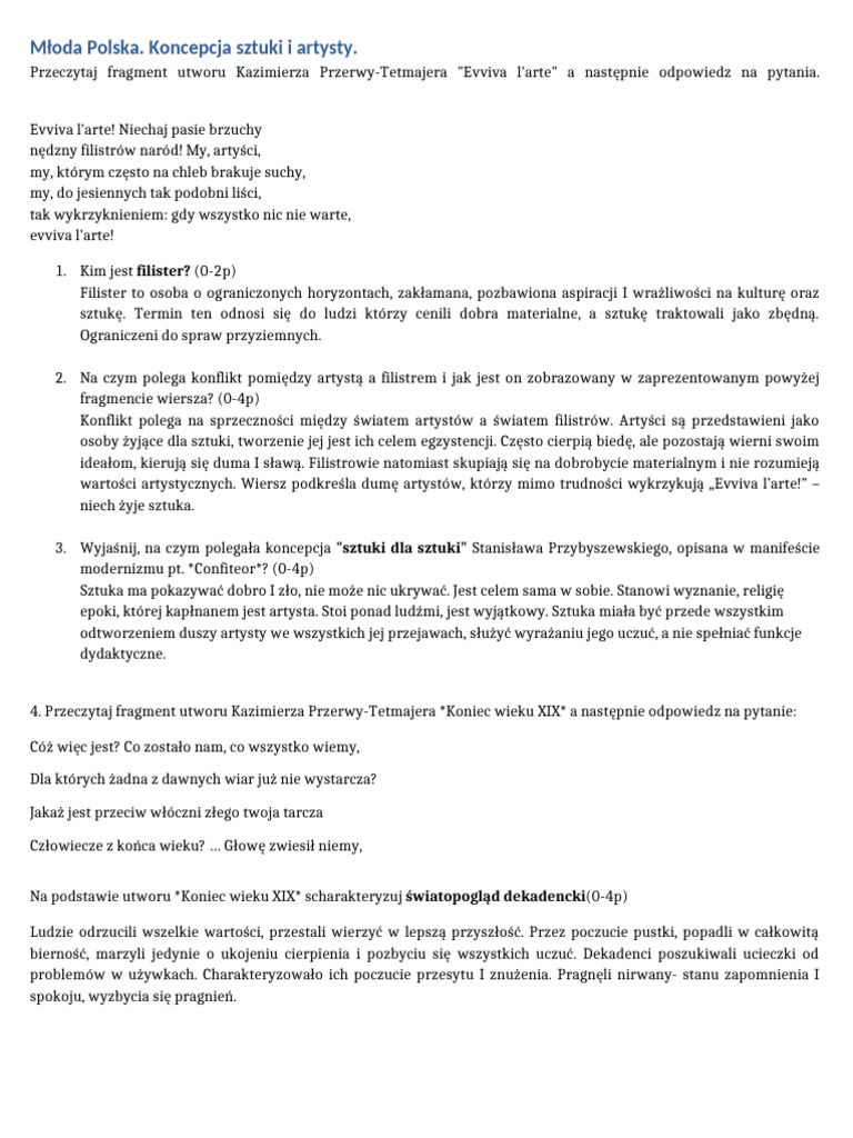 Mloda Polska | PDF