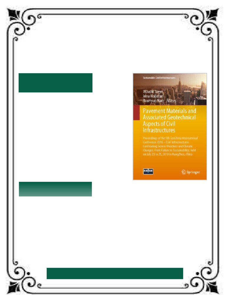 Pavement Materials and Associated Geotechnical Aspects of Civil ...