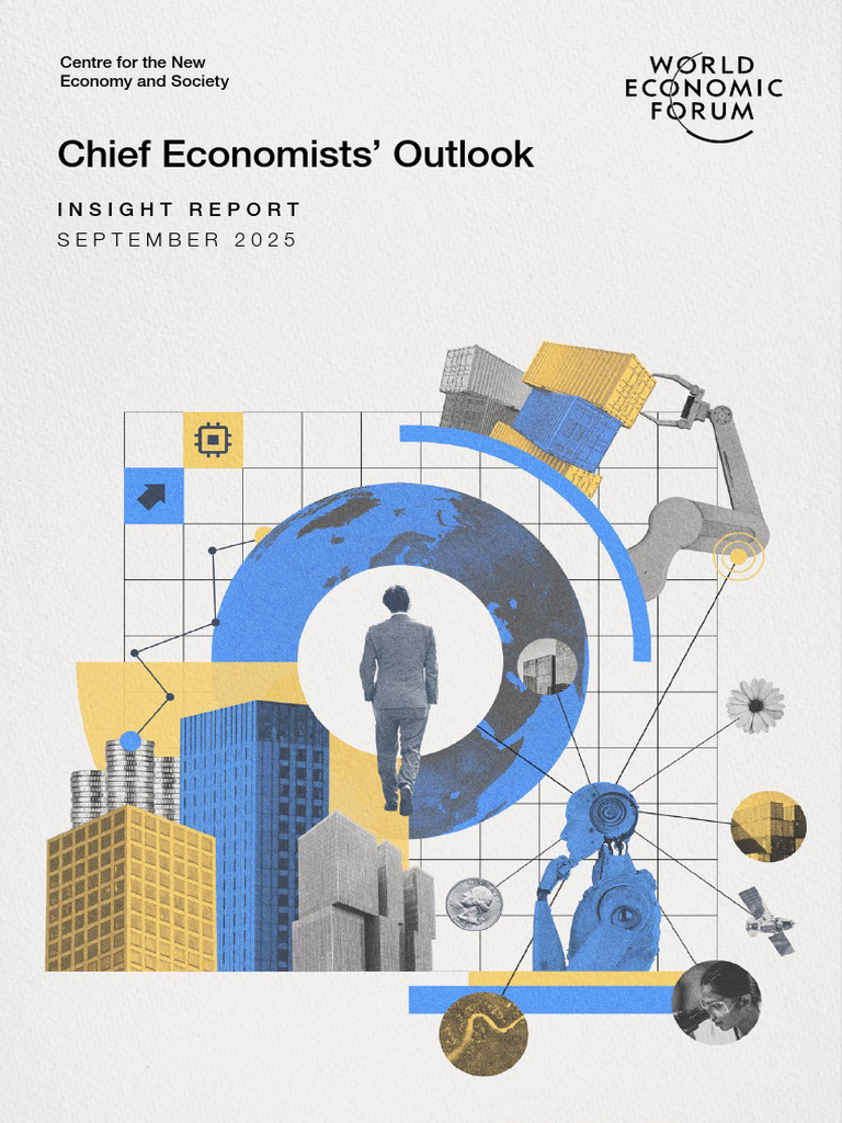 WEF Chief Economists Outlook September 2025 | PDF | Inflation | Fiscal ...