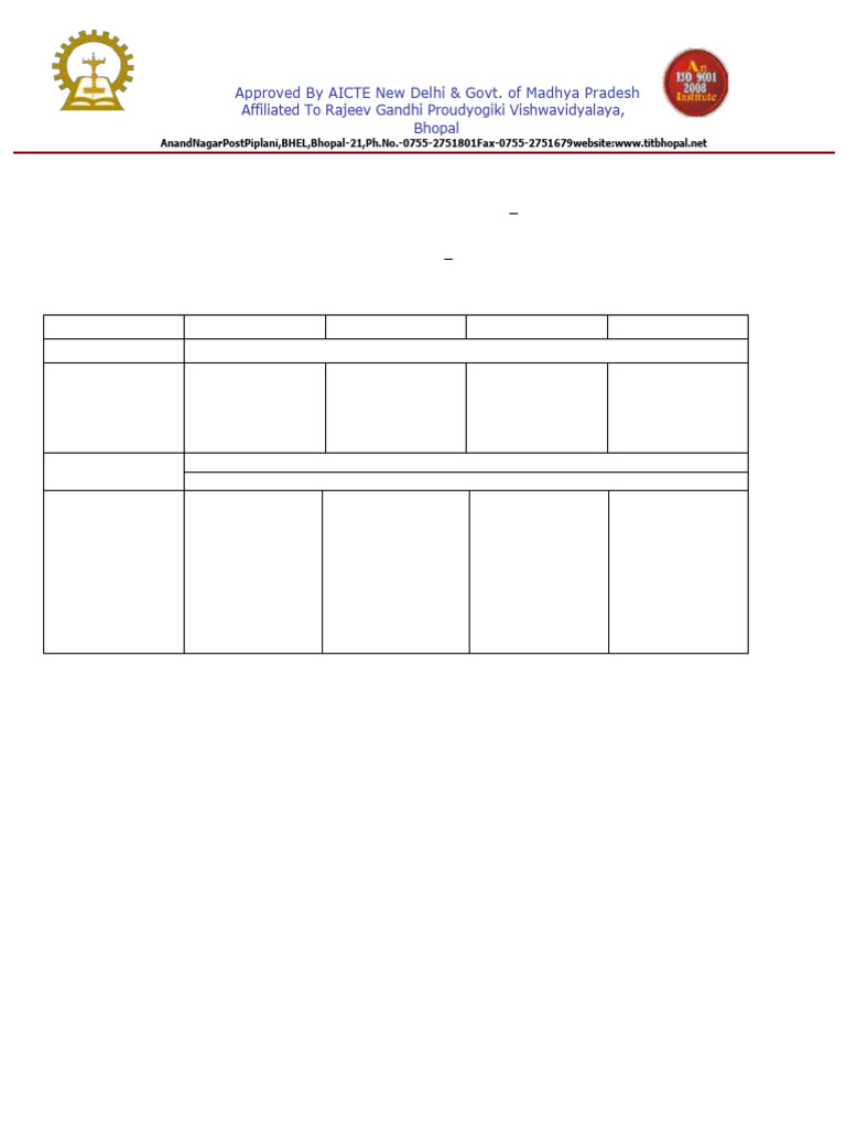 3rd Mid Sem-II Time Table (2025-26) | PDF