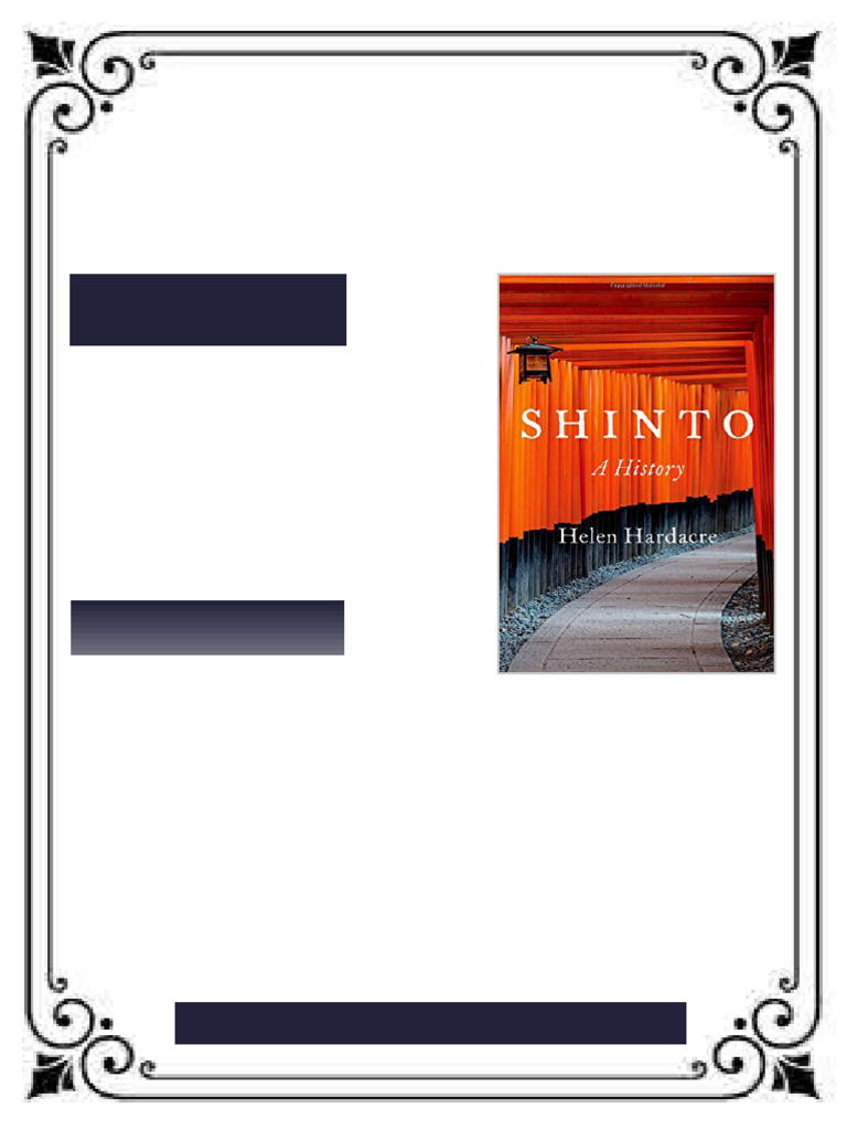 Shinto - A History (2016) 1st Edition Helen Hardacre eBook instructor ...