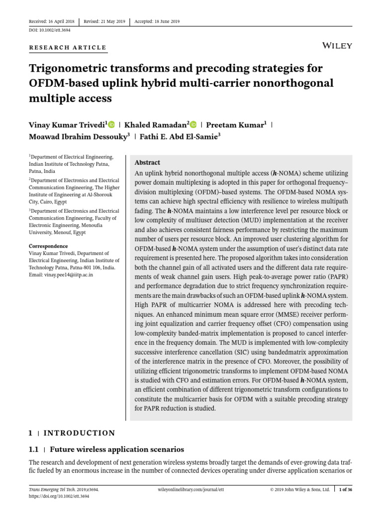040 Trignometric | PDF | Orthogonal Frequency Division Multiplexing ...