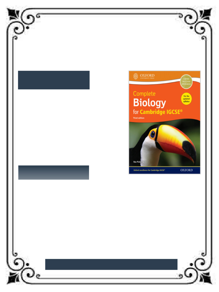 Complete Biology for Cambridge IGCSE 3rd Edition Ron Pickering ebook ...
