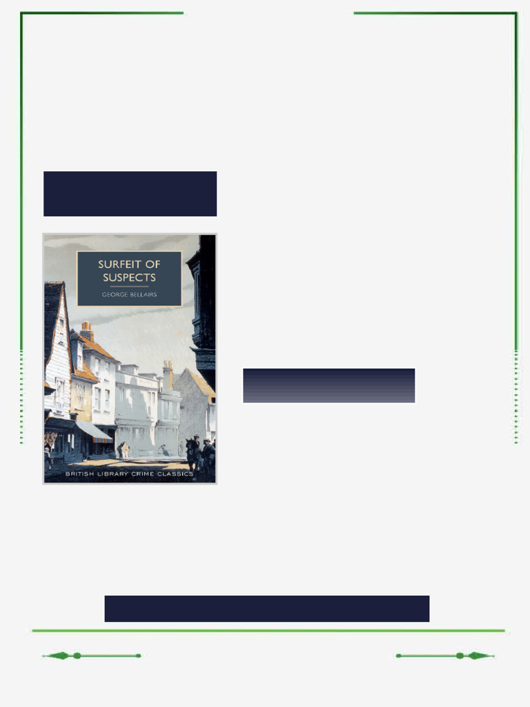 Surfeit of Suspects George Bellairs ebook no waiting time | PDF