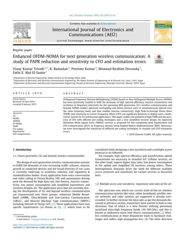 039 Enhanced NOMA | PDF | Orthogonal Frequency Division Multiplexing ...