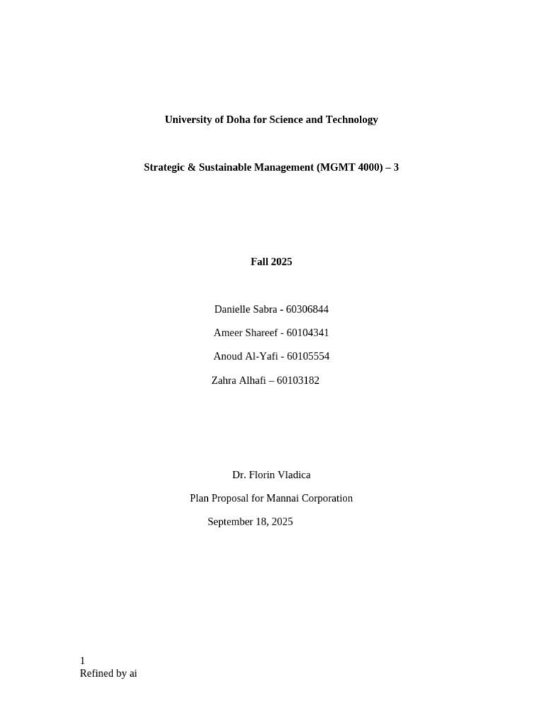 Mannai Corporation Proposal | PDF | Stocks | Dividend