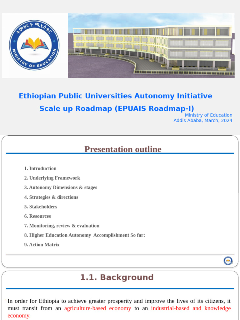 Autonomy Roadmap Presentation Revised[1] 5.Pptx55 | PDF | Governance ...