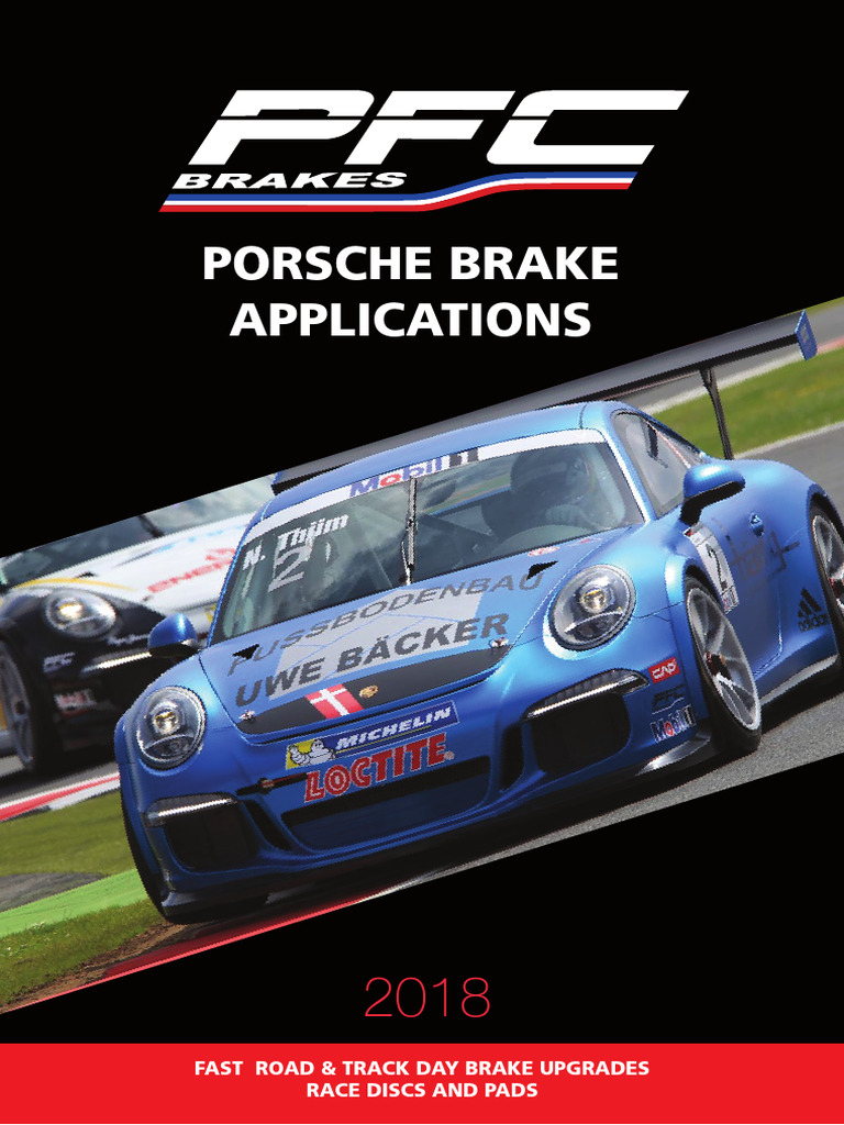 Porsche Brake Upgrade Applications Guide | PDF | Cars Of Germany | Car ...