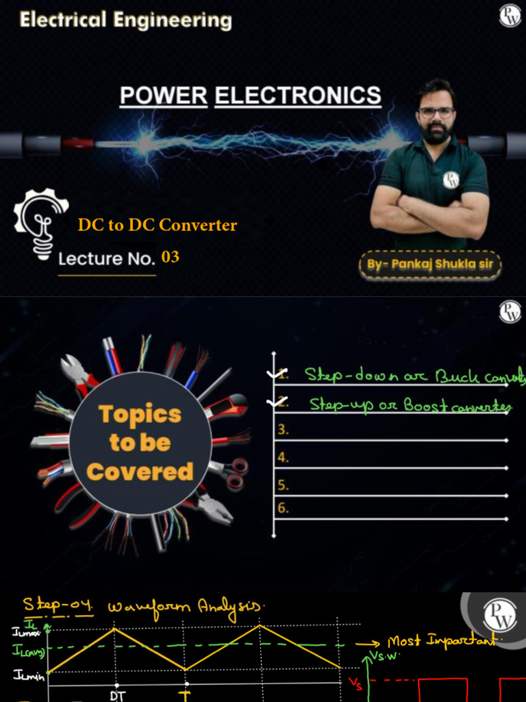 DC To DC Converter 03 - Class Notes | PDF