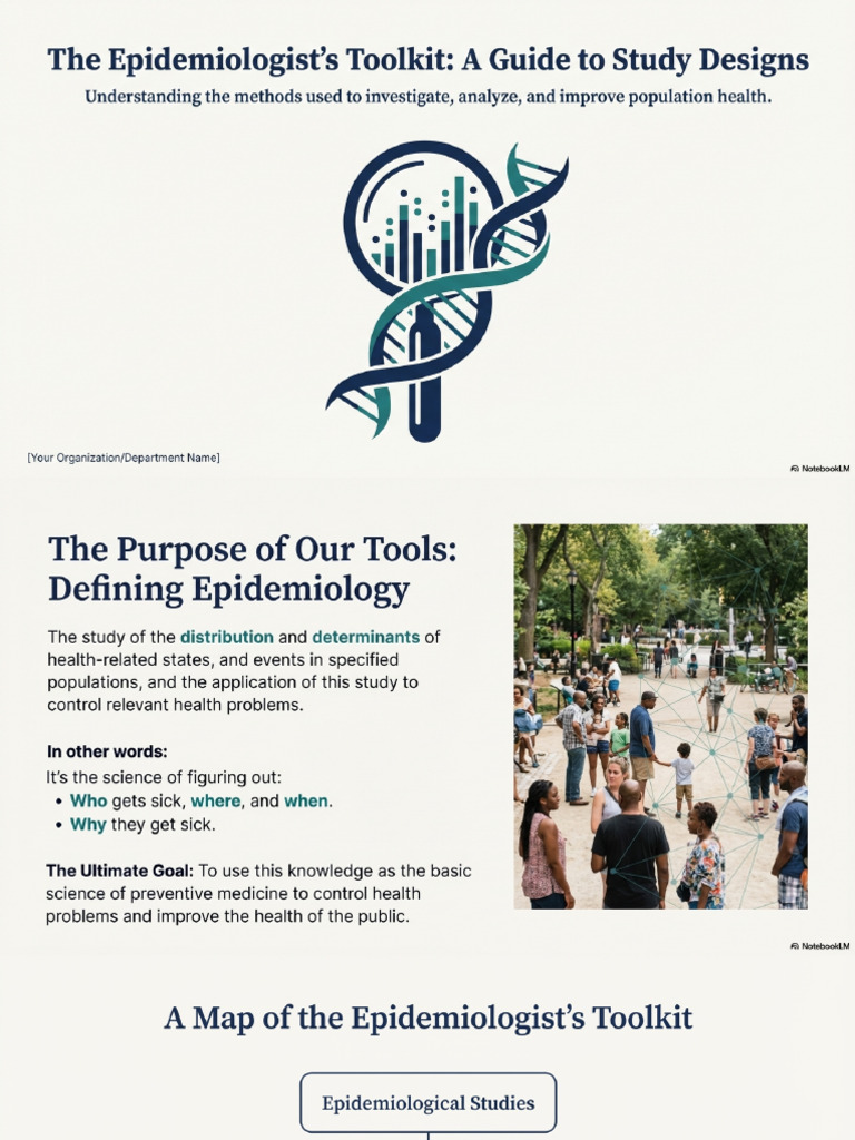 Epidemiology Study Designs | PDF