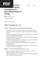 Mastering French Complex Structures | PDF | Morphology | Semantics